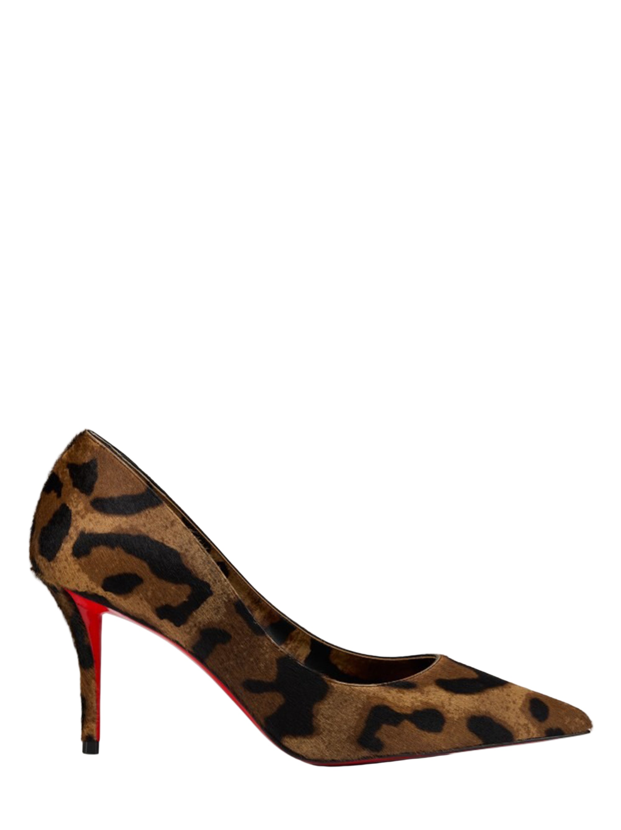 Christian Louboutin Miss Z 80 Pony in Bengali/Brown | In-Store Only ...